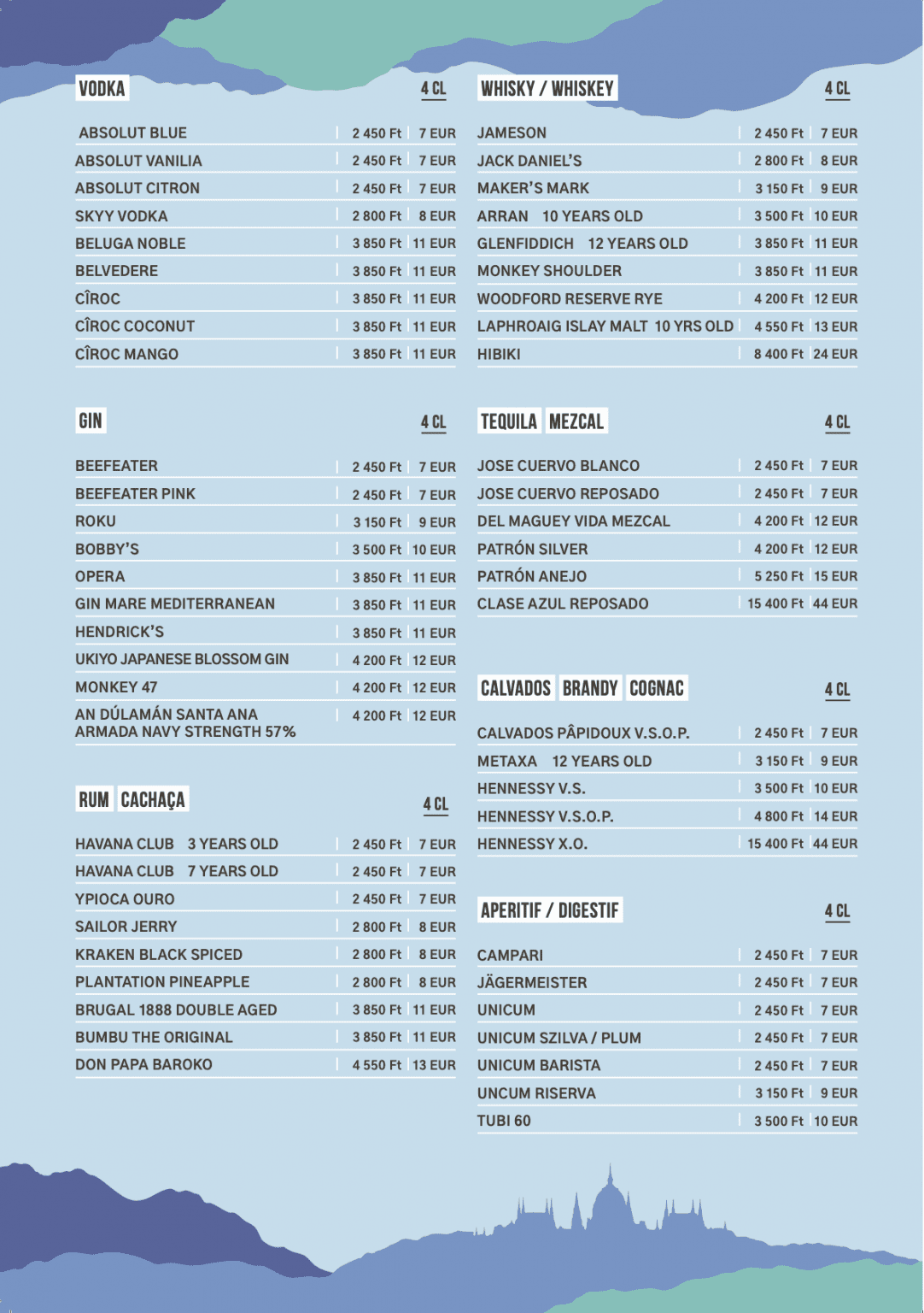 360 BAR - ROOFTOP BAR BUDAPEST BUDAPEST