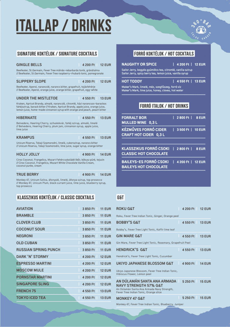 360 BAR - ROOFTOP BAR BUDAPEST BUDAPEST