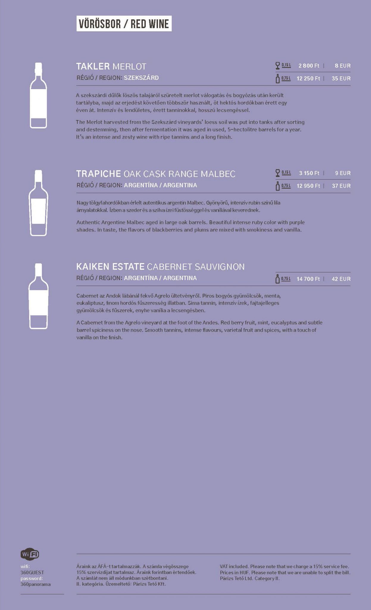 360 BAR - ROOFTOP BAR BUDAPEST