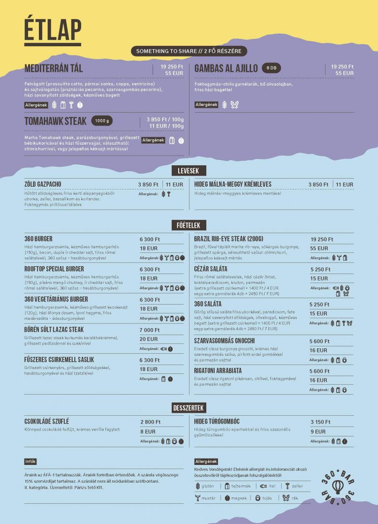 360 BAR - ROOFTOP BAR BUDAPEST