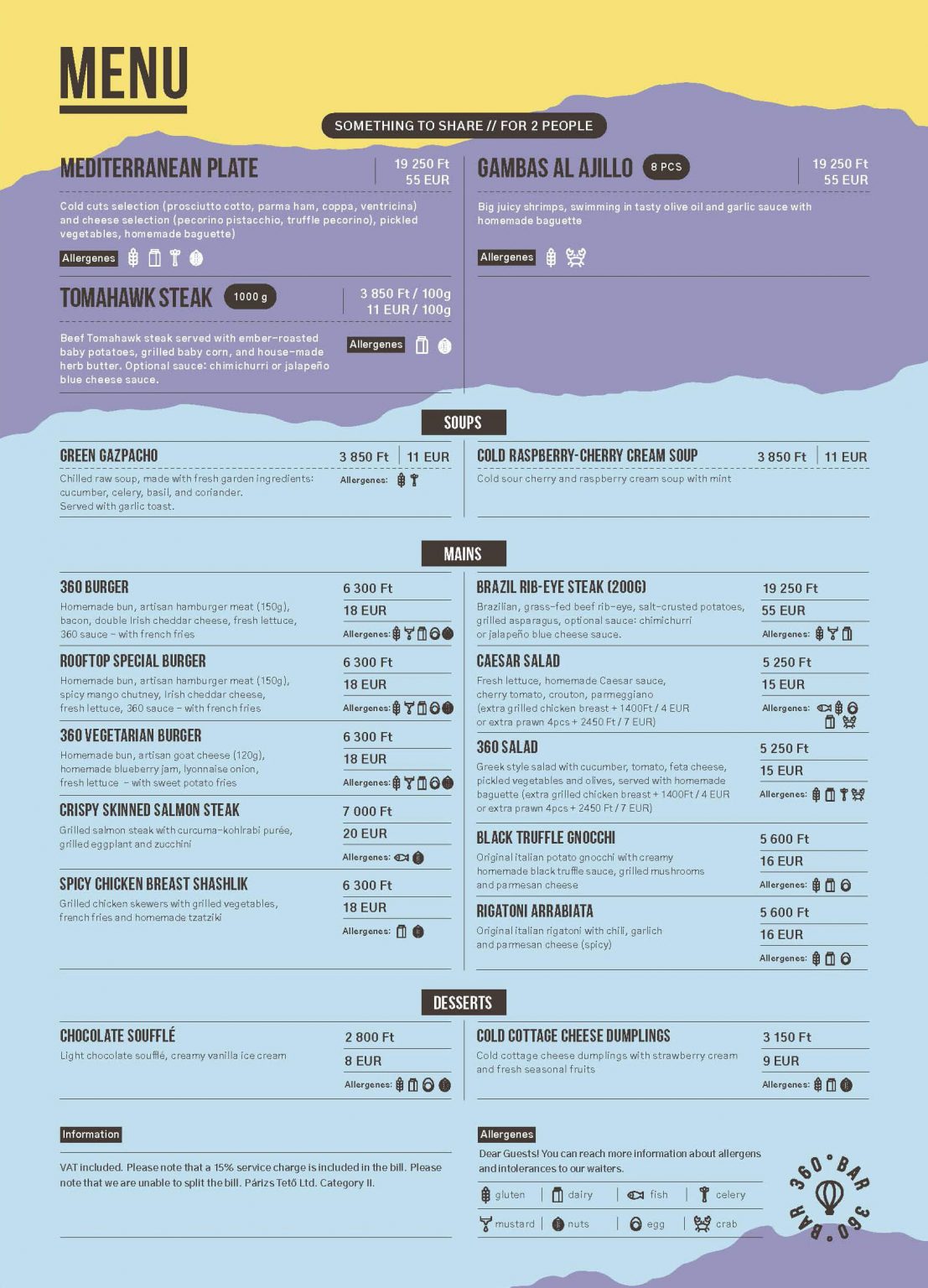 360 BAR - ROOFTOP BAR BUDAPEST